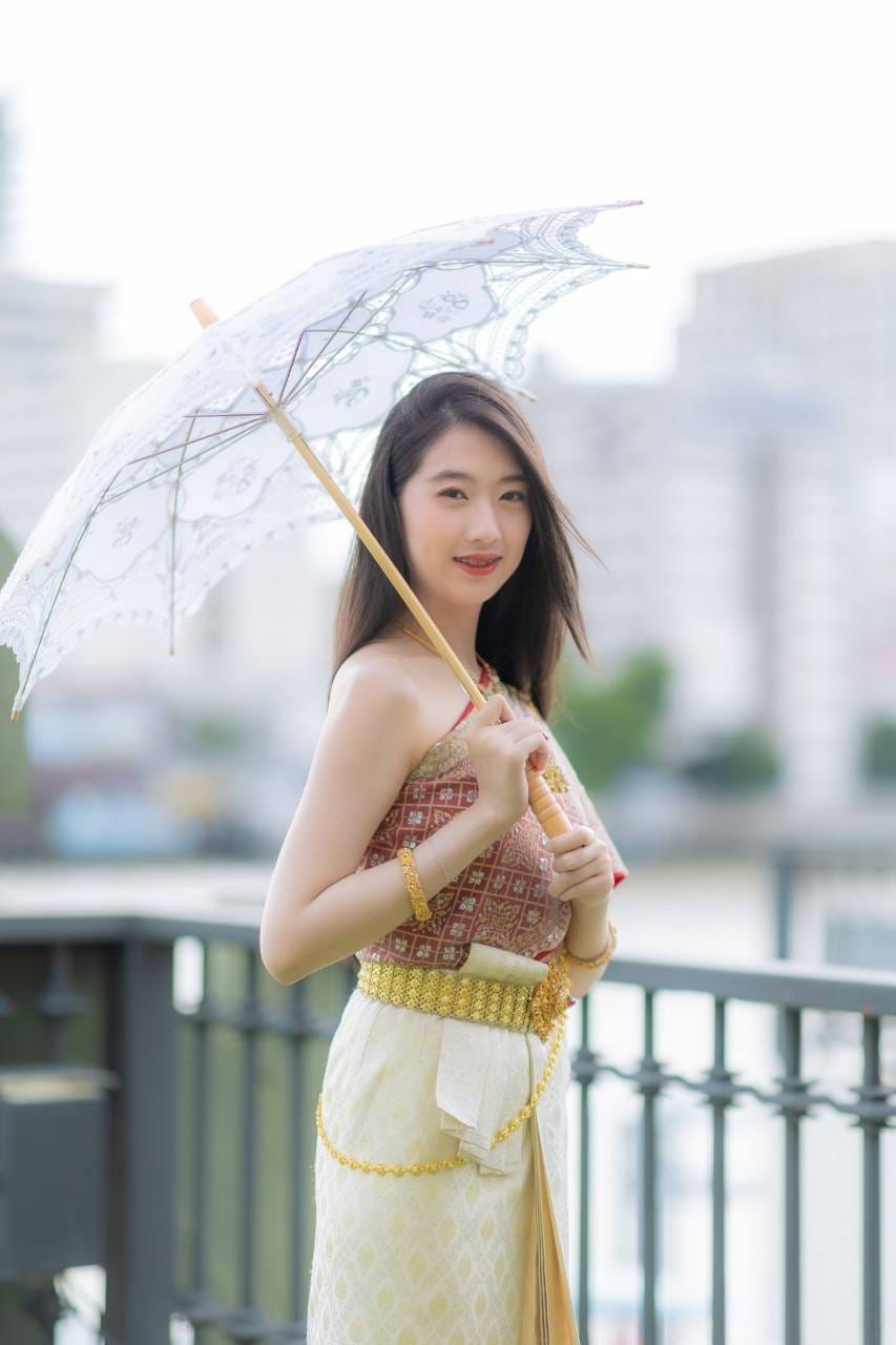 น้องมีมี่ กับชุดไทยที่ต้องบอกว่าสวยและน่ารักสุดๆ